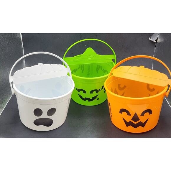 McDonald's | Toys | Mcdonalds 222 Halloween Boo Buckets Set Of 3 ...